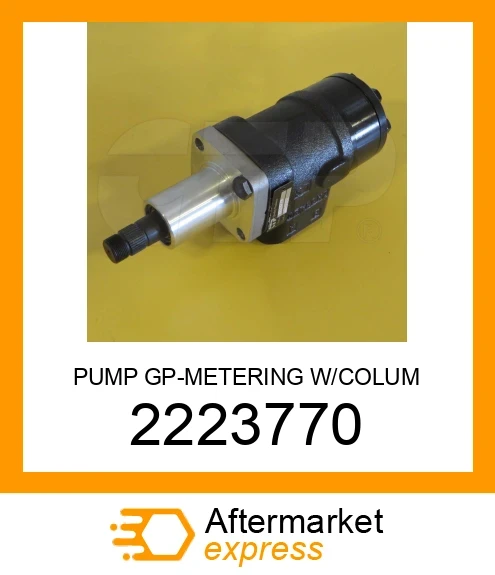 2223770 - PUMP GP-METERING W/COLUM fits CATERPILLAR | Price: $1,137 ...