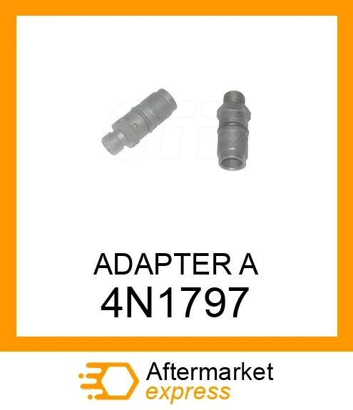 4N1797 - ADAPTER A fits CATERPILLAR | Price: $11.28 Stock: Texas