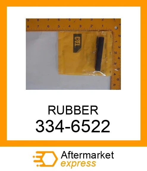 334-6522 - RUBBER fits CATERPILLAR | Price: $8.80 Stock: Wisconsin