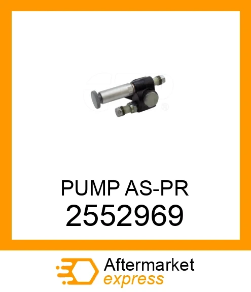 2552969 - PUMP AS-PR fits CATERPILLAR | Price: $36.98 Stock: Texas
