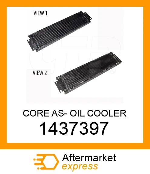 1437397 - CORE AS- OIL COOLER fits CATERPILLAR | Price: $561.84 Stock ...