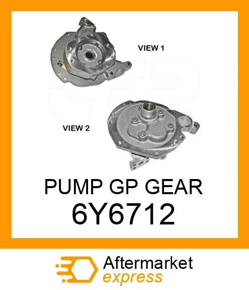 6Y6712 - PUMP GP GEAR fits CATERPILLAR | Price: $1,139 Stock: Florida