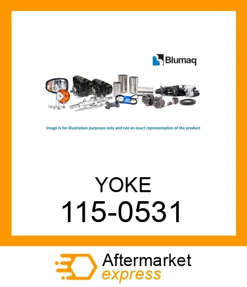 115-0531 - YOKE fits CATERPILLAR | Price: $220.44 Stock: Tennessee