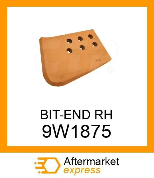 9W1875 - BIT-END RH fits CATERPILLAR | Price: $100.36 Stock: Florida
