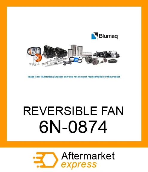 6N-0874 - REVERSIBLE FAN fits CATERPILLAR | Price: $1,978 Stock: Florida