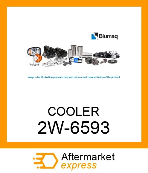 2W-6593 - COOLER fits CATERPILLAR | Price: $4,236 Stock: Tennessee