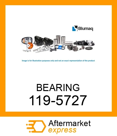 119-5727 - BEARING fits CATERPILLAR | Price: $91.18 Stock: Tennessee