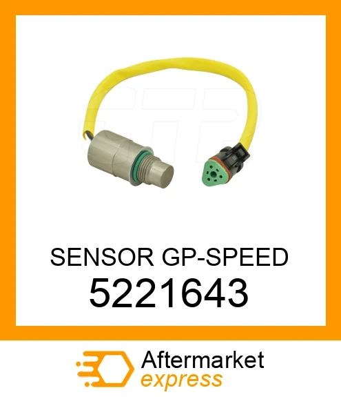 5221643 - SENSOR GP-SPEED fits CATERPILLAR | Price: $62.76 Stock: Florida
