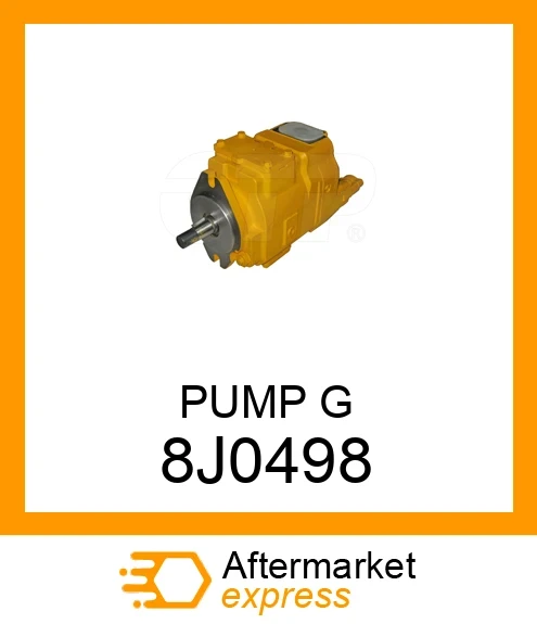 8J0498 - PUMP G fits CATERPILLAR | Price: $5,300 Stock: Indiana