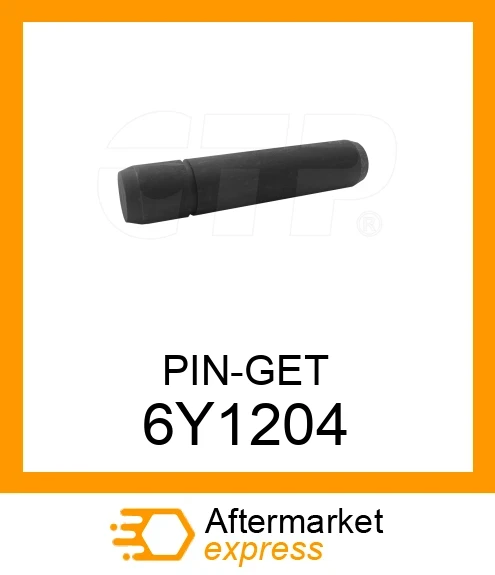 6Y1204 - PIN-GET fits CATERPILLAR | Price: $6.05 Stock: Florida