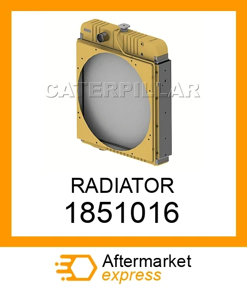 1851016 - Radiator fits CATERPILLAR | Price: $1,638 Stock: Florida