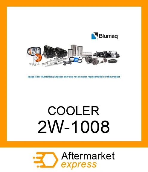 2W-1008 - COOLER fits CATERPILLAR | Price: $589.33 Stock: Florida