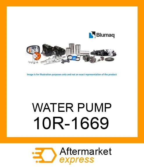 10R-1669 - WATER PUMP fits CATERPILLAR | Price: $690.23 Stock: Tennessee