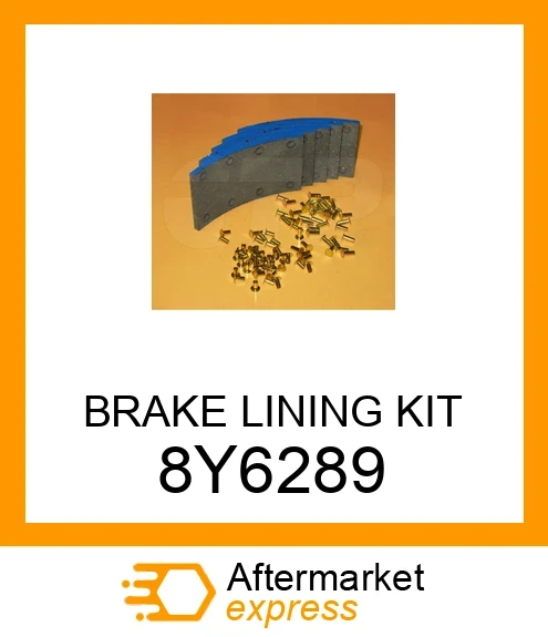 8Y-6289 - Brake Lining Kit fits CATERPILLAR | Price: $81.18 Stock: Kentucky