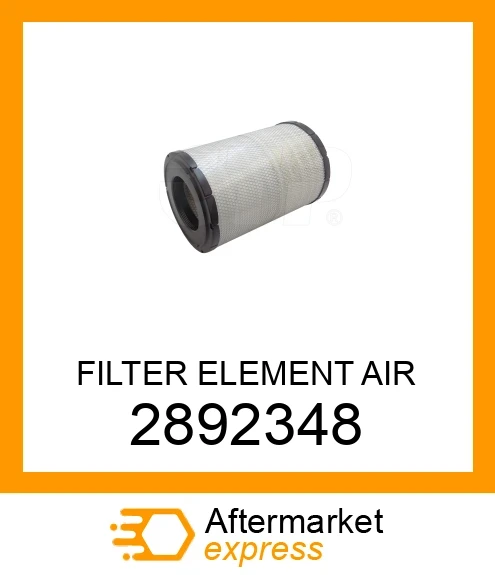 2892348 - FILTER ELEMENT AIR fits CATERPILLAR | Price: $48.69 Stock ...