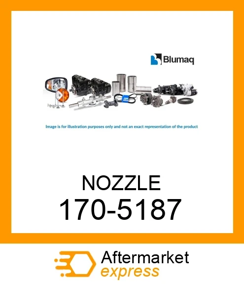 170-5187 - NOZZLE fits CATERPILLAR | Price: $141.90 Stock: Tennessee