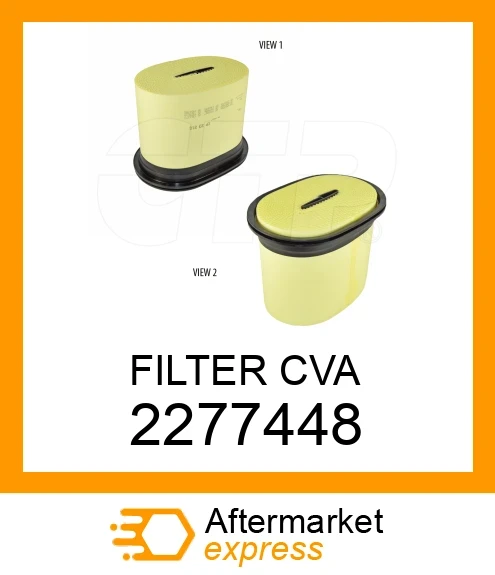 2277448 - FILTER CVA fits CATERPILLAR | Price: $76.67 Stock: Tennessee