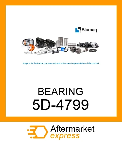 5D-4799 - BEARING fits CATERPILLAR | Price: $430.39 Stock: Tennessee