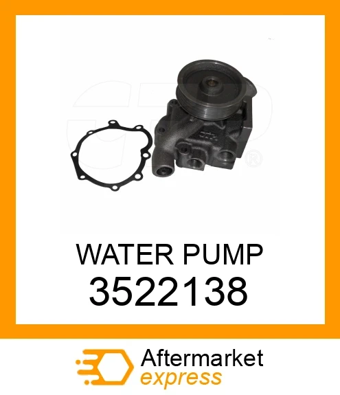 3522138 - WATER PUMP fits CATERPILLAR | Price: $113.55 Stock: Florida