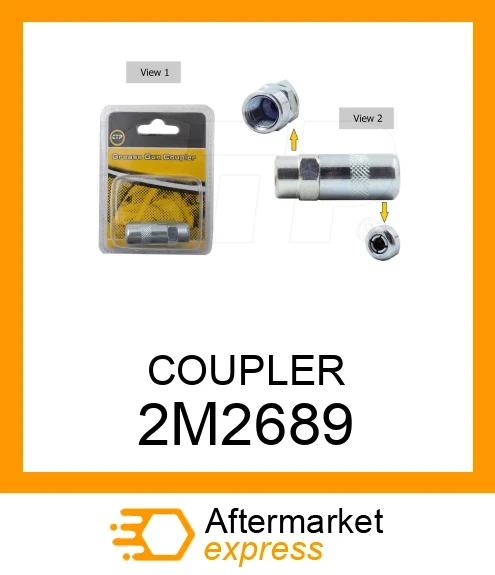 2M2689 - COUPLER fits CATERPILLAR | Price: $1.28 Stock: Texas