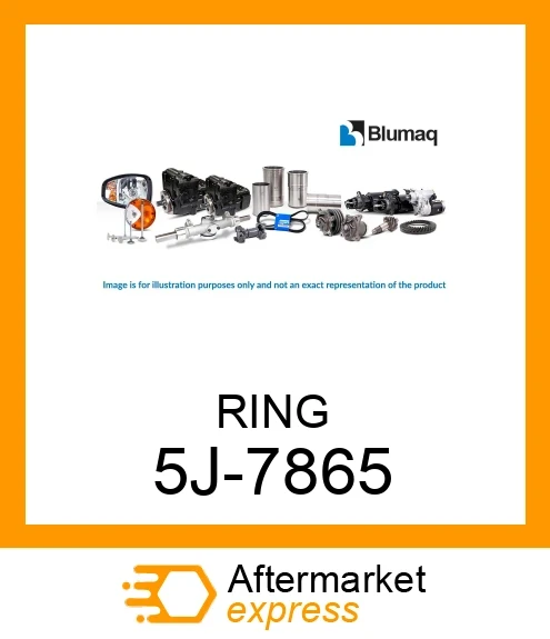 5J-7865 - RING fits CATERPILLAR | Price: $0.66 Stock: Tennessee
