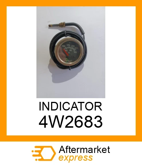 4W2683 - INDICATOR fits CATERPILLAR | Price: $21.76 Stock: Margate (FL)