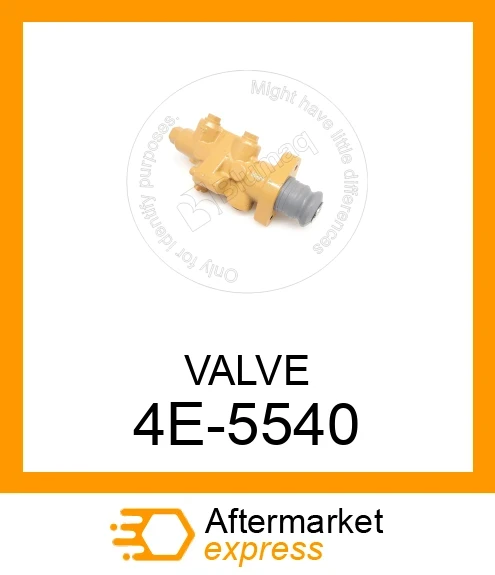 4E-5540 - VALVE fits CATERPILLAR | Price: $433.63 Stock: Tennessee