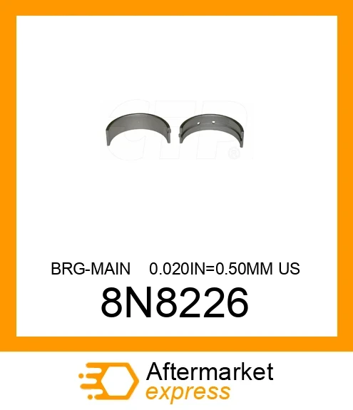 8N8226 - BRG-MAIN 0.020IN=0.50MM US fits CATERPILLAR | Price: $9.35 ...