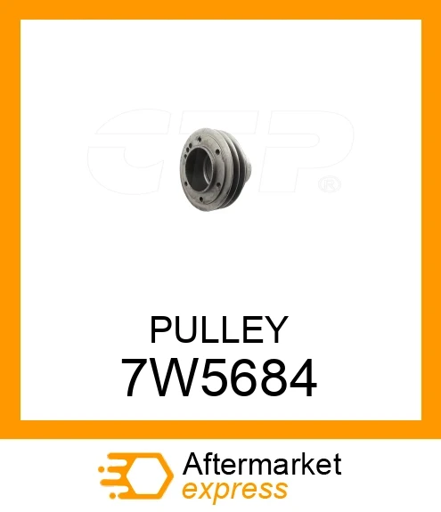 7W5684 - PULLEY fits CATERPILLAR | Price: $1,036 Stock: Tennessee