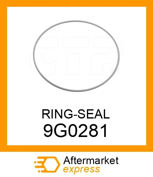 9G0281 - RING-SEAL fits CATERPILLAR | Price: $10.64 Stock: Texas