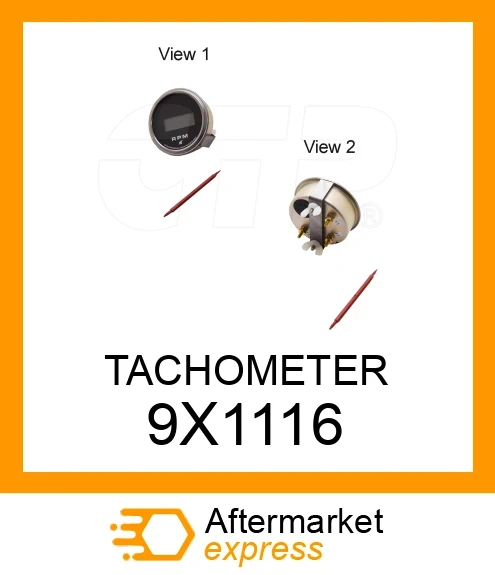 9X1116 - TACHOMETER fits CATERPILLAR | Price: $348.69 Stock: Texas
