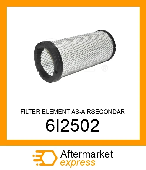 6I2502 - FILTER ELEMENT AS-AIRSECONDAR fits CATERPILLAR | Price: $14.16 ...