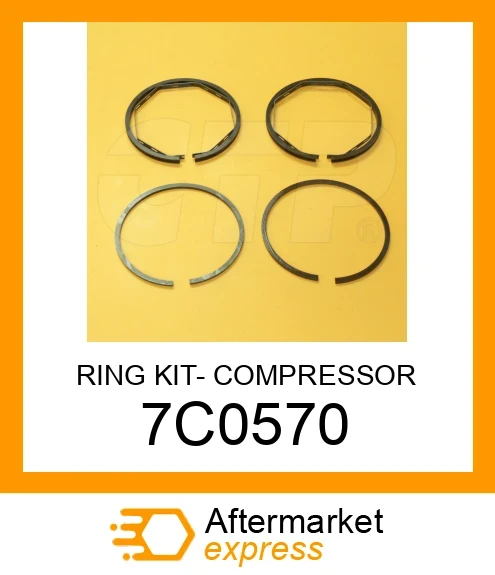 7C0570 - RING KIT- COMPRESSOR fits CATERPILLAR | Price: $14.23 Stock: Texas