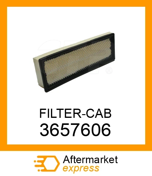 3657606 - FILTER-CAB fits CATERPILLAR | Price: $23.56 Stock: Texas