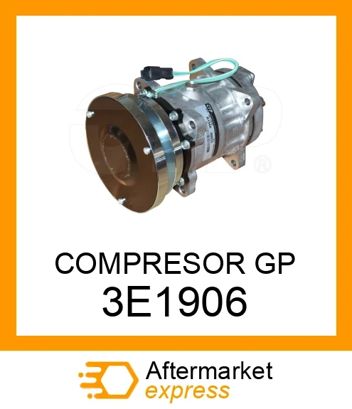 3E1906 - COMPRESOR GP fits CATERPILLAR | Price: $521.14 Stock: Florida