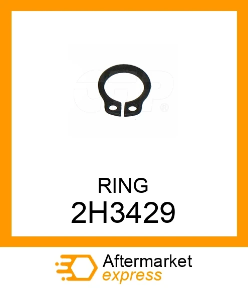 2H3429 - RING fits CATERPILLAR | Price: $0.08 Stock: Florida