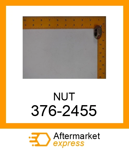 376-2455 - NUT fits CATERPILLAR | Price: $2.78