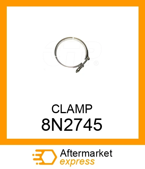 8N2745 - CLAMP fits CATERPILLAR | Price: $15.36 Stock: Florida