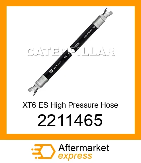2211465 - XT6 ES High Pressure Hose Assembly fits CATERPILLAR