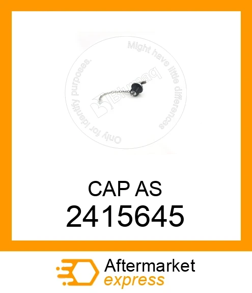 2415645 - CAP AS fits CATERPILLAR | Price: $7.48 Stock: Texas