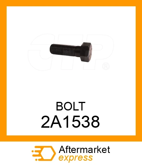 2A1538 - BOLT fits CATERPILLAR | Price: $1.13 Stock: Florida