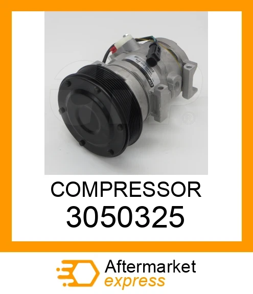 3050325 - COMPRESSOR fits CATERPILLAR | Price: $282.38 Stock: Florida