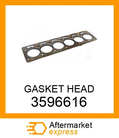 3596616 - GASKET HEAD fits CATERPILLAR | Price: $77.35 Stock: Florida
