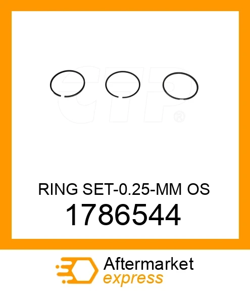 1786544 - RING SET-0.25-MM OS fits CATERPILLAR | Price: $23.49 Stock: Texas