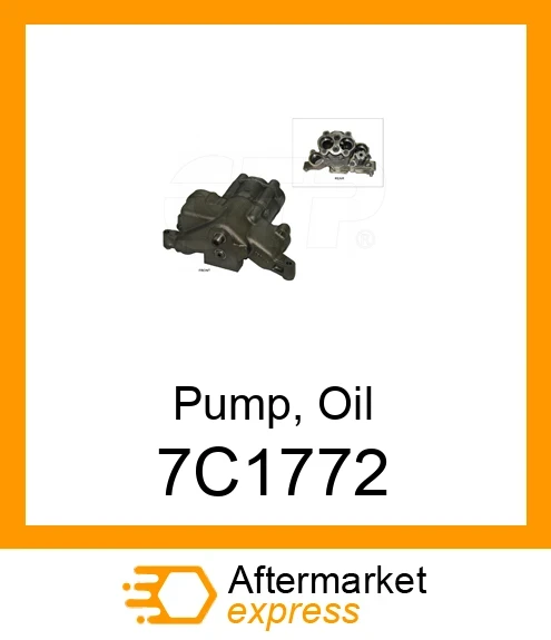 7C1772 - Pump, Oil fits CATERPILLAR | Price: $1,313 Stock: Florida