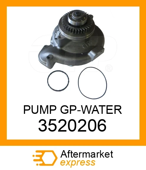 3520206 - PUMP GP-WATER fits CATERPILLAR | Price: $250.98 Stock: Texas