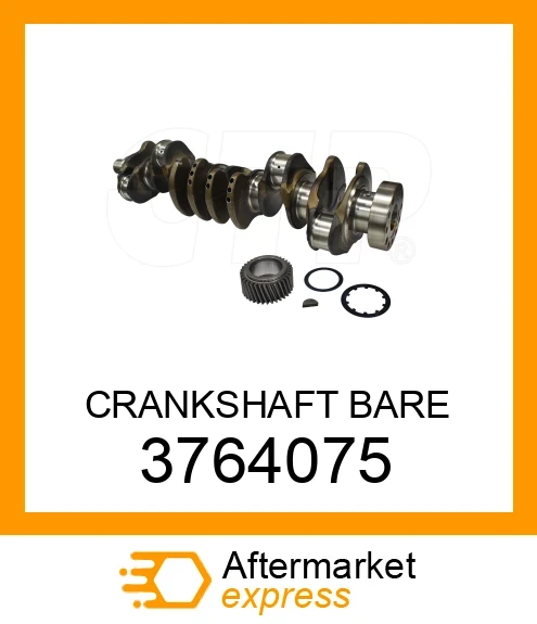 376-4075 - CRANKSHAFT BARE fits CATERPILLAR | Price: $2,695 Stock: Florida