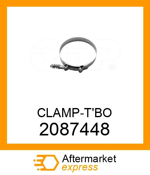 2087448 - CLAMP-T'BO fits CATERPILLAR | Price: $9.98 Stock: Texas