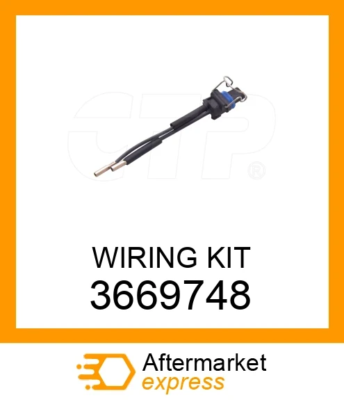3669748 - WIRING KIT fits CATERPILLAR | Price: $3.44 Stock: Florida