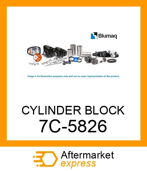 7C-5826 - CYLINDER BLOCK fits CATERPILLAR | Price: $5,878 Stock: Tennessee